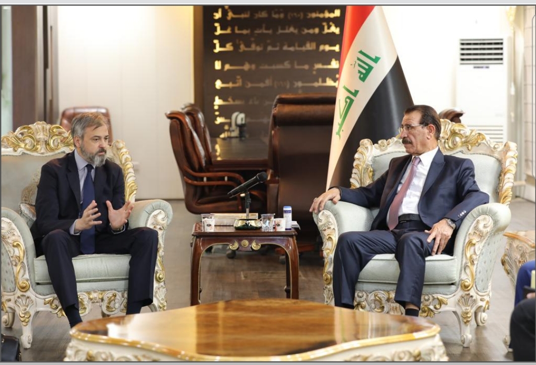 Baghdad: Ambassador Balov met with the Minister of Agriculture of the ...